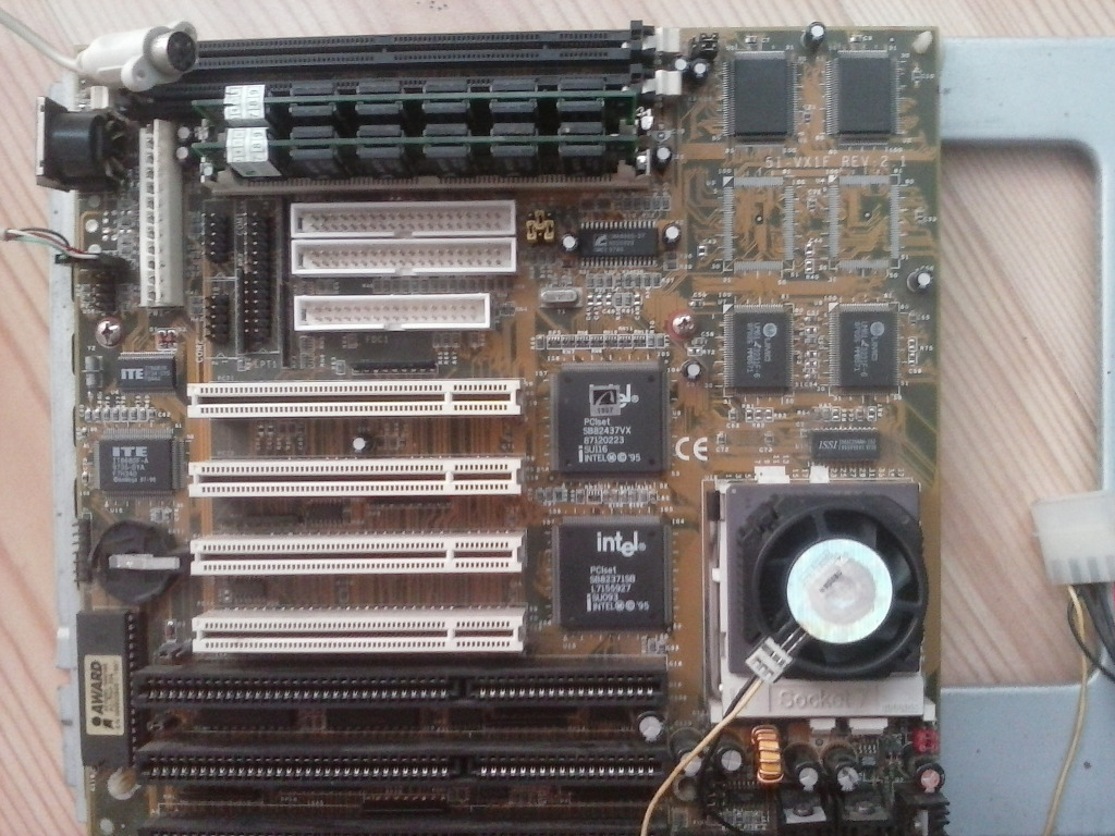 Plyta glowna + Pentium 166 MMX + 32MB RAM | Włodawa | Licytacja na ...