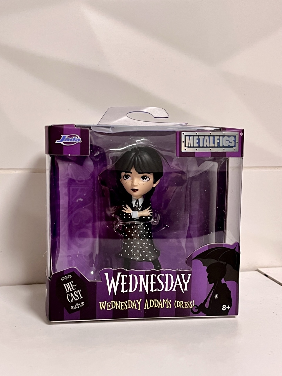 Figurka Wednesday Addams Jada Metalfigs metalowa figurka Prezent ...