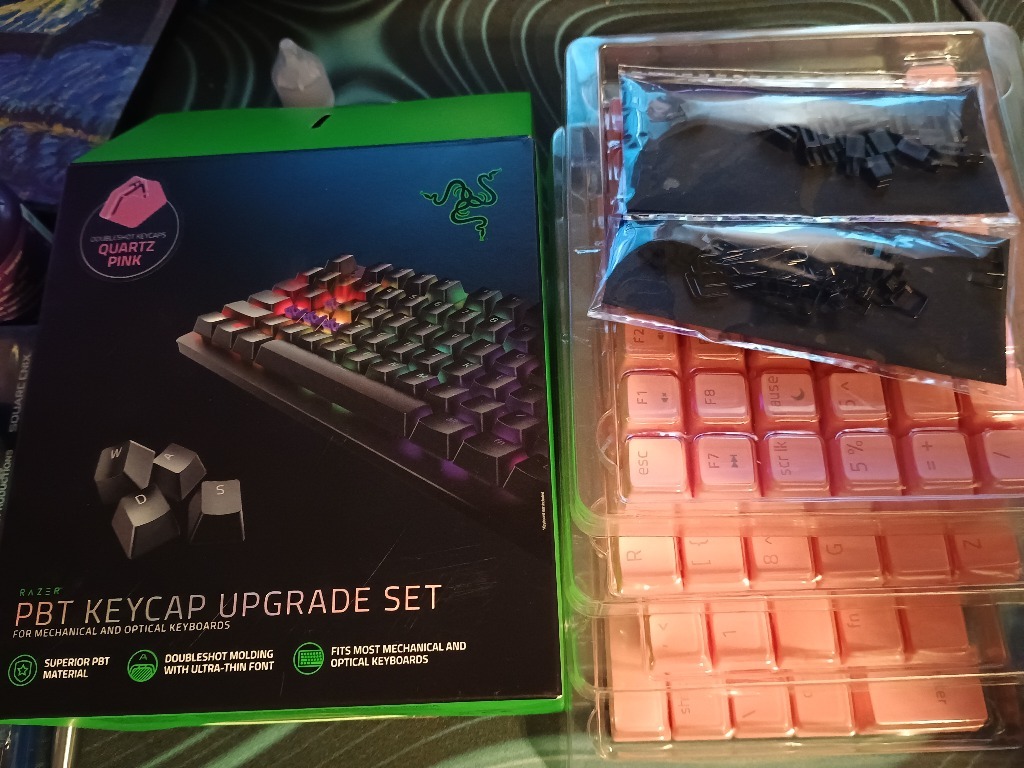 Razer Keycaps - Pink Quartz | Wrocław | Kup teraz na Allegro Lokalnie