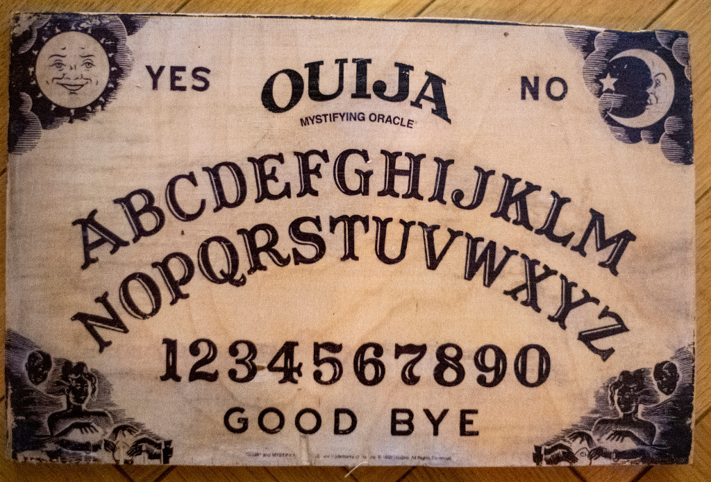 Tablica Ouija wywoływanie duchów halloween plansza | Warszawa | Kup ...