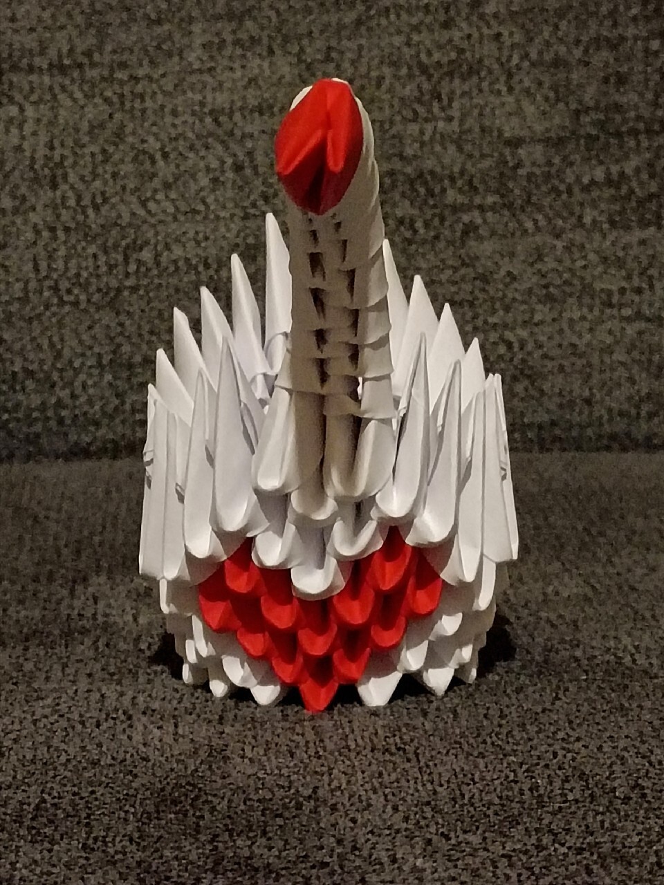 Mini Łabędź Serca Origami Modułowe 3D | Kwidzyn | Kup teraz na Allegro ...