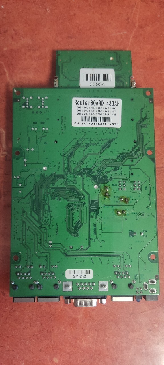 Płyta Mikrotik RB 433AH + 2x karty 123ag level4 | Frysztak | Kup teraz ... Płyta Mikrotik RB 433AH + 2x karty 123ag level4 | Frysztak | Kup teraz ...