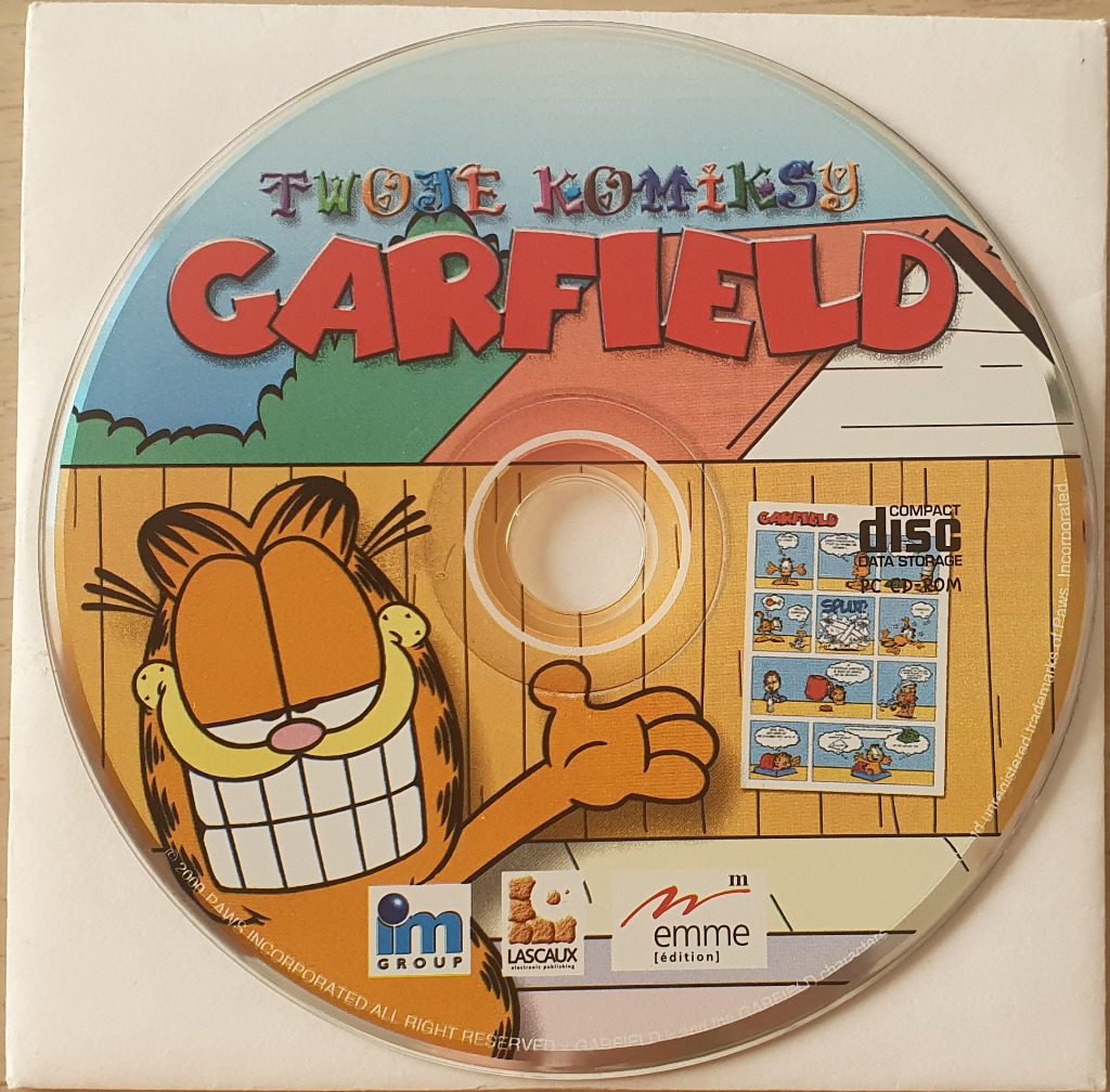 Garfield - Twoje Komiksy - Emme Lascaux PC CD-ROM | Warszawa | Kup ...