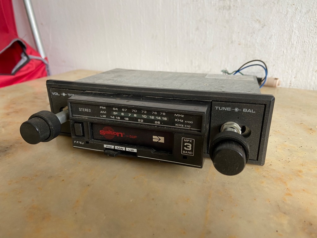 Radio samochodowe retro Saiton 50P YoungTimer | Warszawa | Ogłoszenie ...