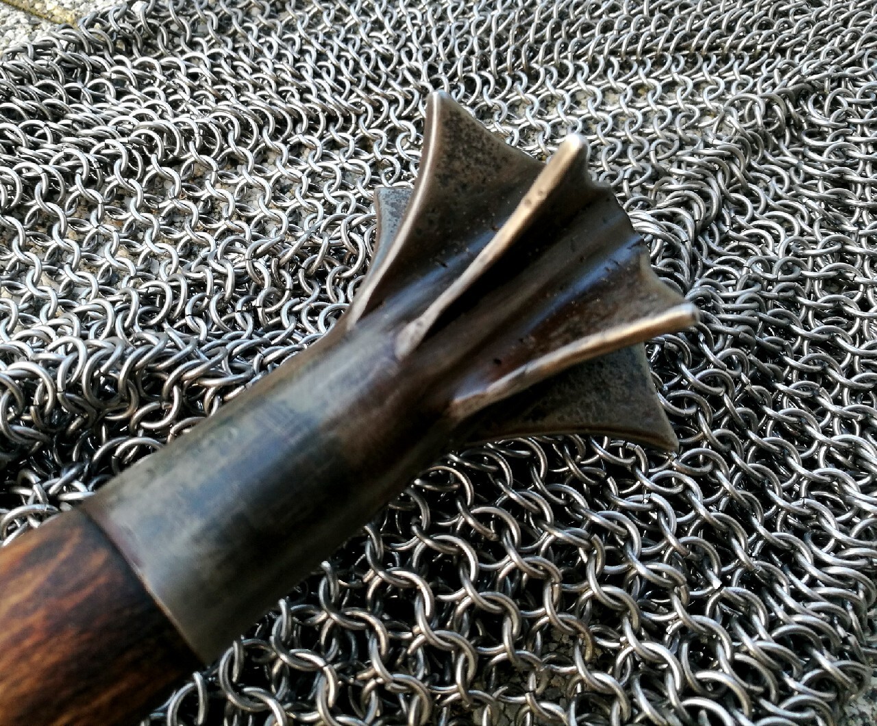 Buzdygan,buława, piernacz dł. 55 cm, waga 1,3 kg. | Rumia | Kup teraz ...