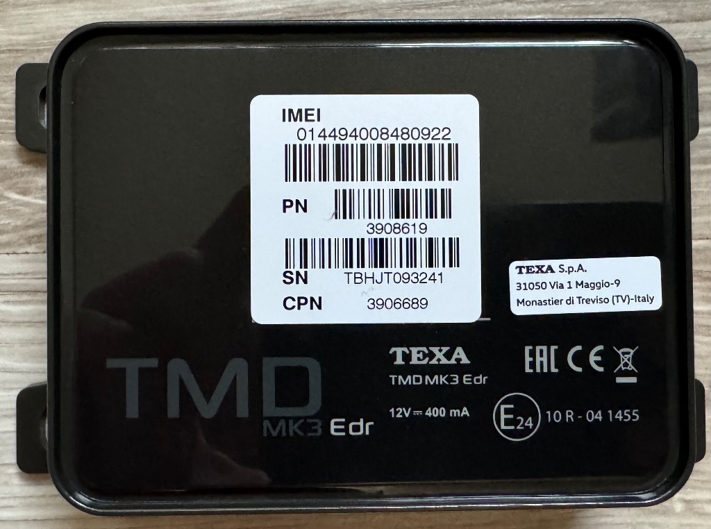 Moduł sterownik nawigator TEXA MK3 EDR gps | Warszawa | Kup teraz na ...