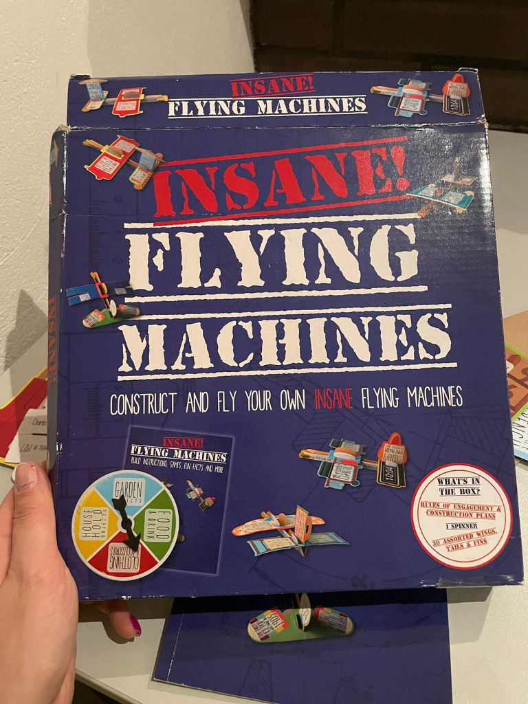 Książka gra Insane Flying Machines latające maszyn | Ostrzeszów | Kup ...