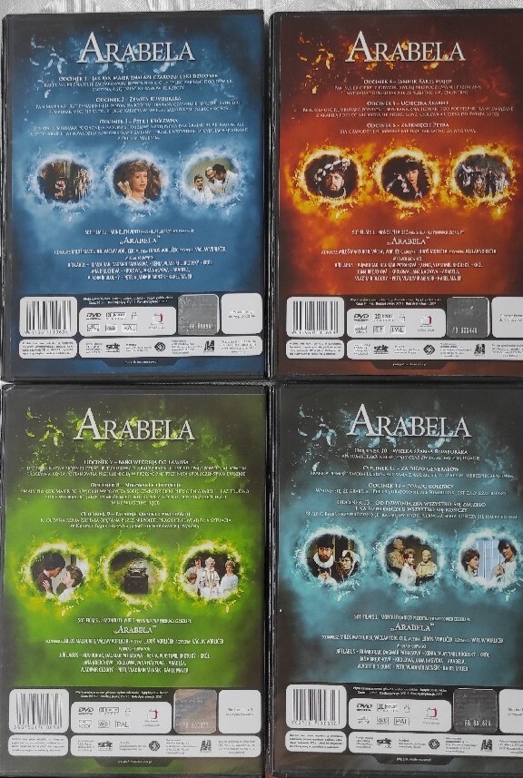 Arabela serial DVD komplet nowy folia | Warszawa | Kup teraz na Allegro ...