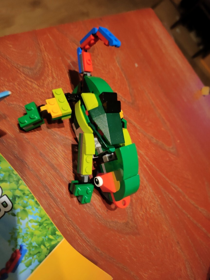 LEGO Creator 3 w 1 31031 Papuga,kameleon,ryba | ELBLĄG | Kup teraz na ...