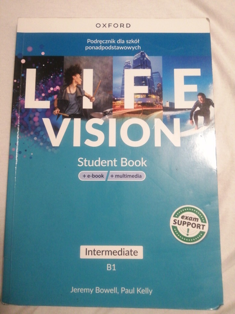 Podręcznik do angielskiego. Live vision B1 | Kudowa Zdrój | Kup teraz ...