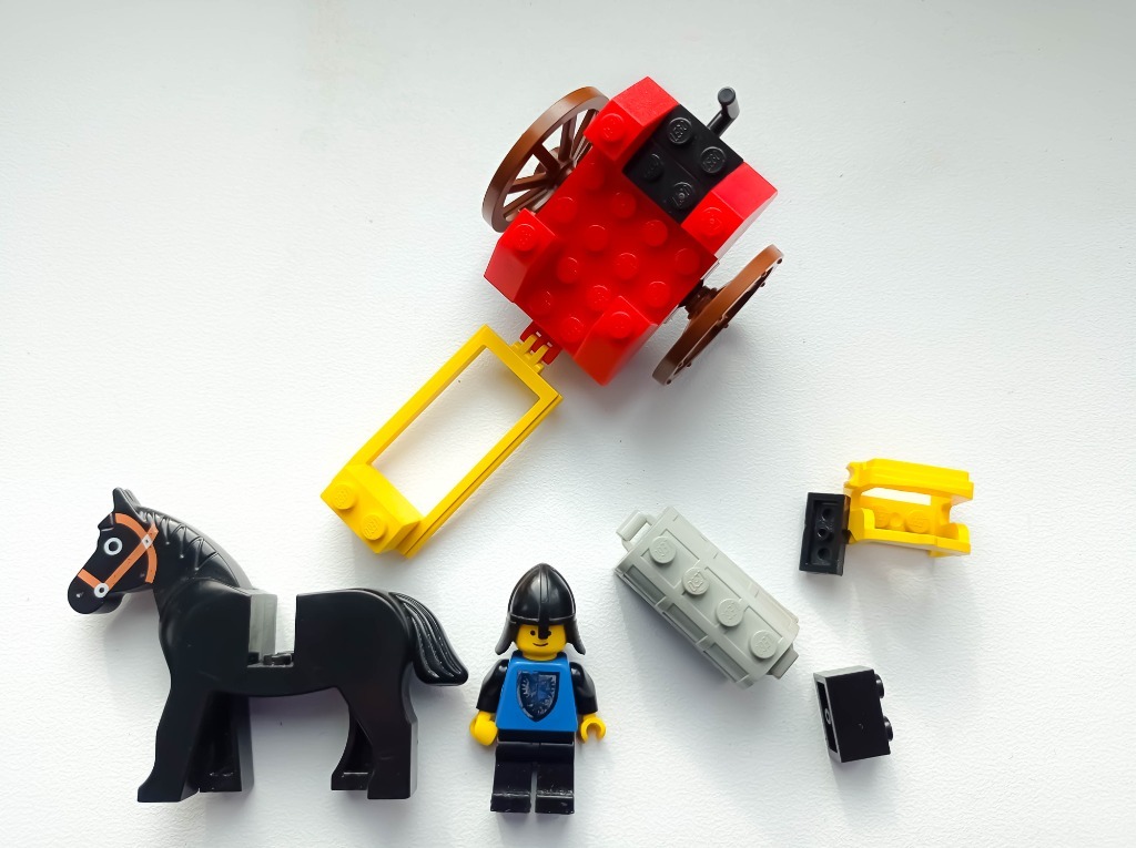 LEGO 6011 Castle - Black Knight's Treasure. 1985r. | Warszawa | Kup ...