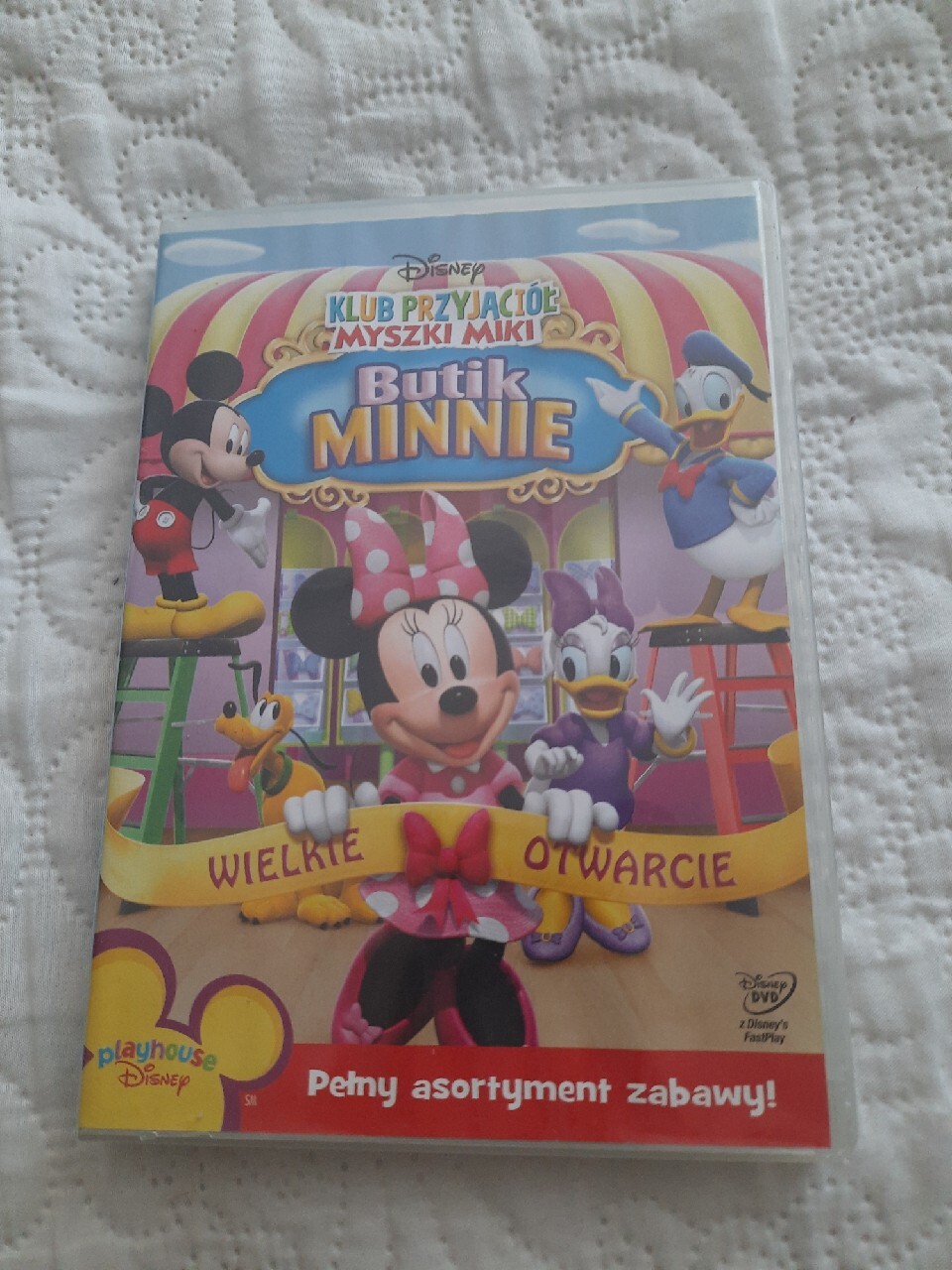 DVD z bajką Klub Przyjaciół Myszki Miki Butik Minnie | Kraków | Kup teraz na Allegro Lokalnie