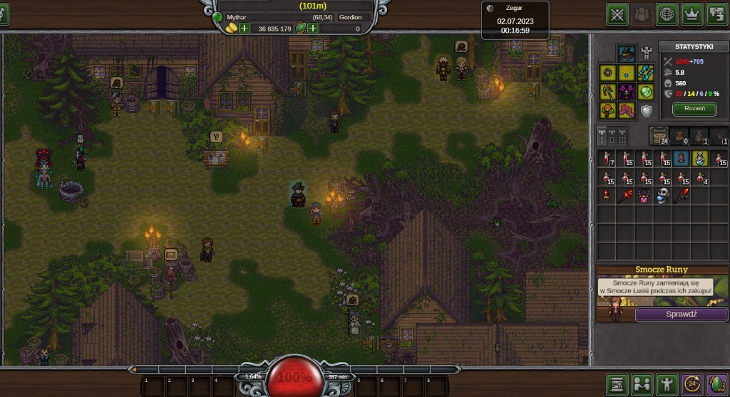 Margonem Konto Gordion - Niska cena na Allegro.pl