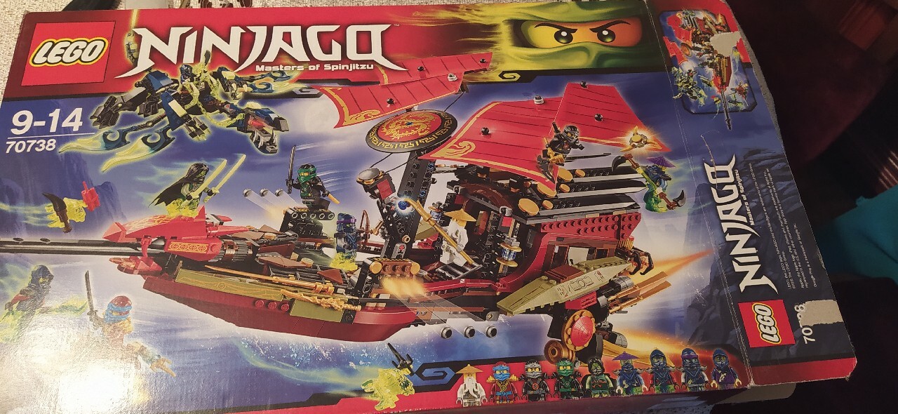 Statek LEGO ninjago. | Józefów | Licytacja na Allegro Lokalnie