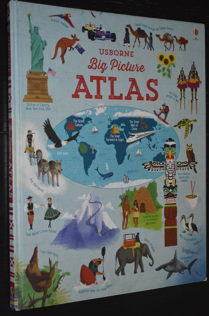 USBORNE - Big Picture ATLAS | Gdańsk | Kup teraz na Allegro Lokalnie