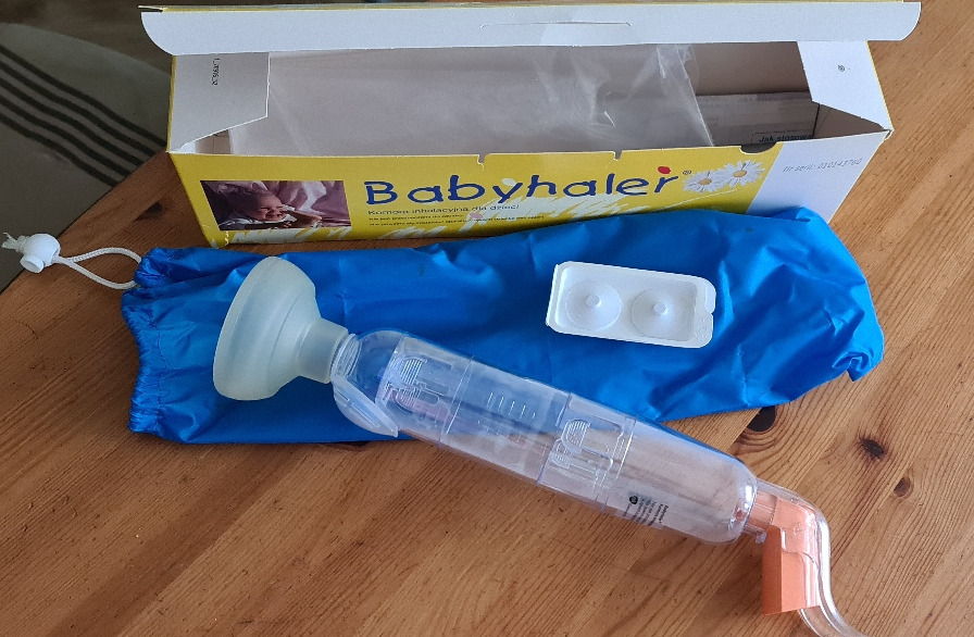 Komora inhalacyjna dla dzieci Babyhaler | Konin | Kup teraz na Allegro ...