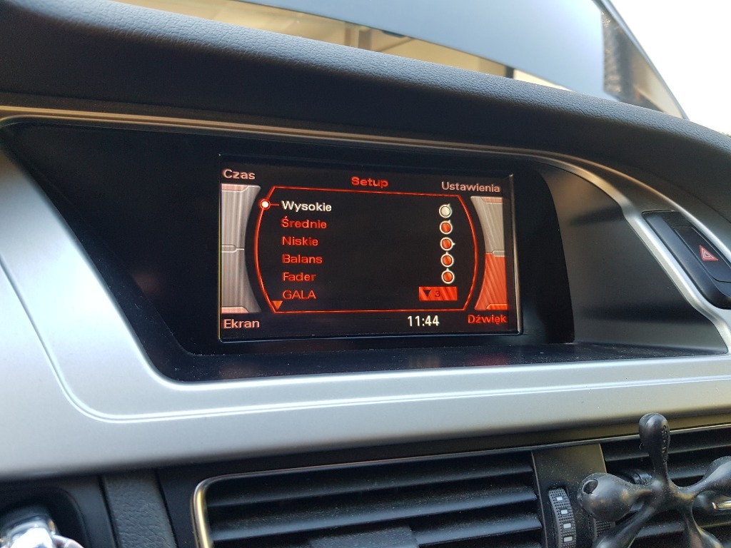 Polskie menu MMI concert audi a4 a5 q5 | Kraków | Kup teraz na Allegro ...
