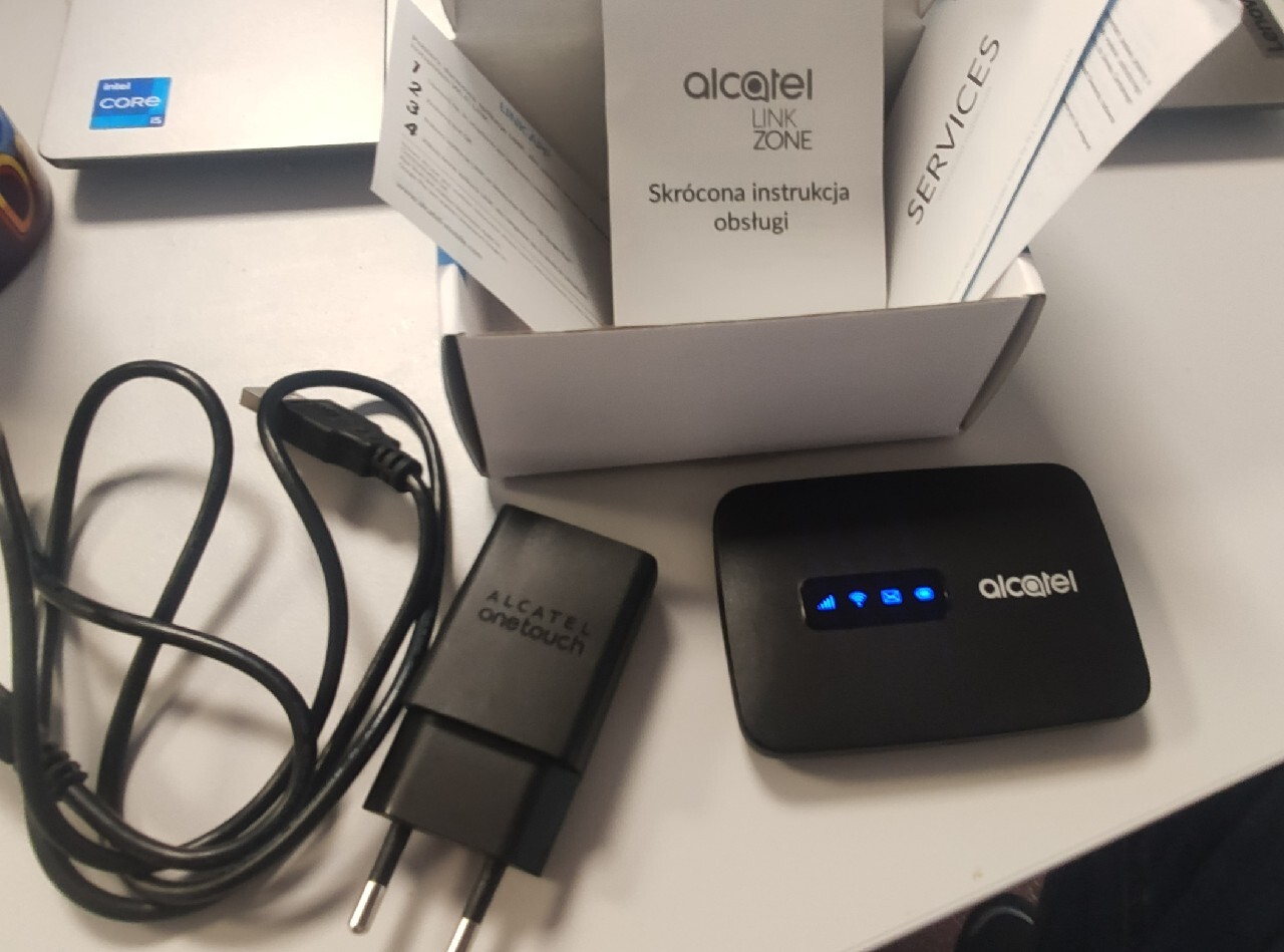 Modem LTE Alcatel Link Zone MW40V - 2ATBPL1 | Łódź | Kup teraz na ...