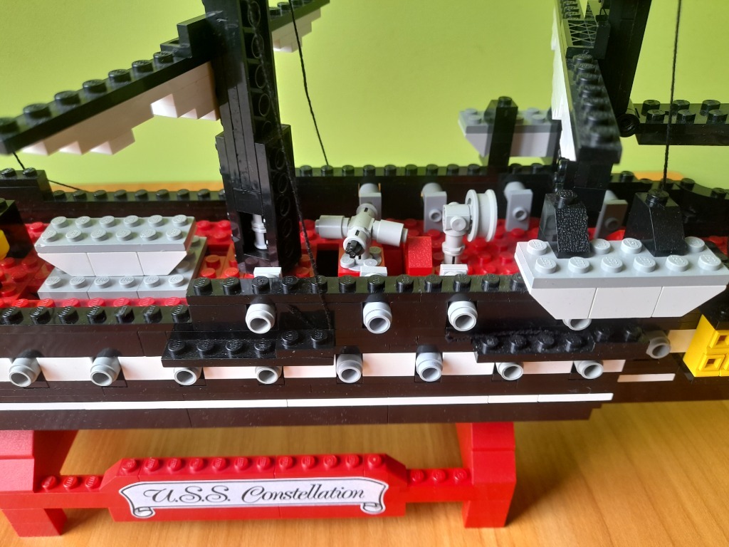 LEGO 398 USS Constellation statek unikat | Lipinki | Kup teraz na ...
