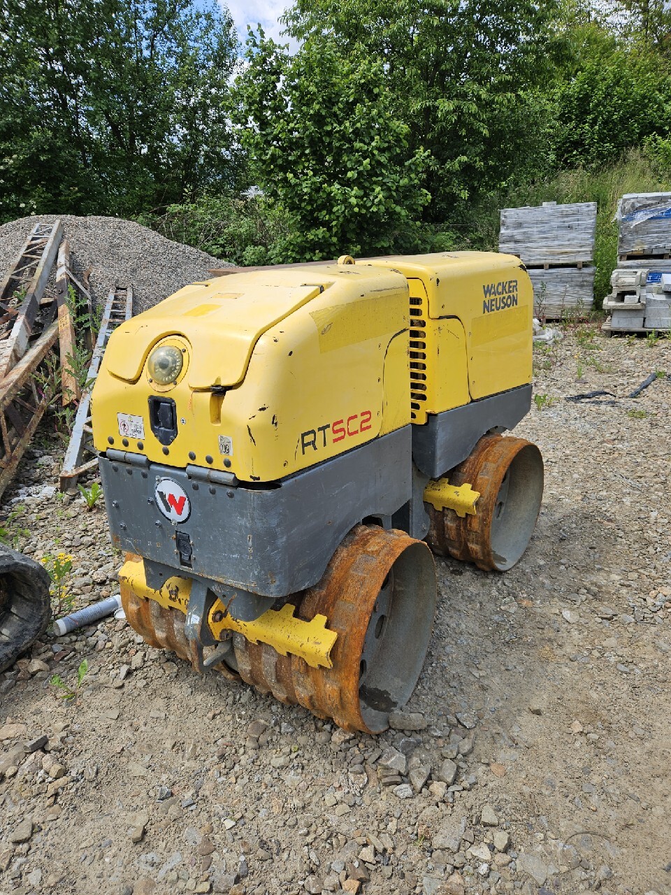 Wacker Neuson RT SC2, walec do kanalizacji, ubijak | Zembrzyce | Kup ...