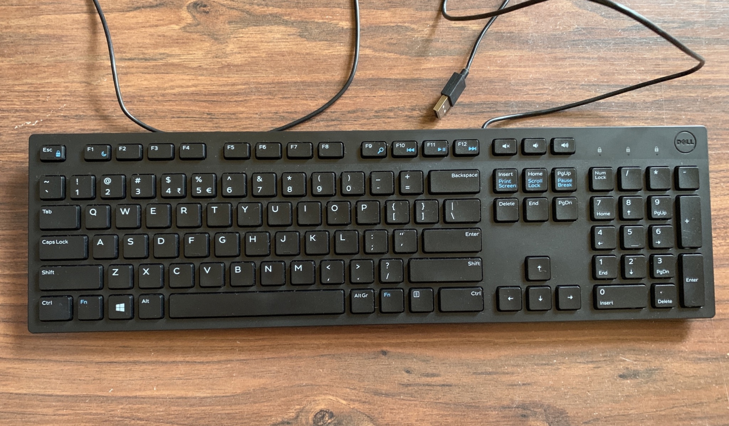 Klawiatura przewodowa Dell Wired Keyboard KB216T | Wrocław | Kup teraz ...