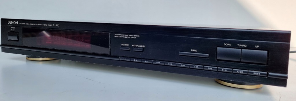 Tuner cyfrowy radio DENON TU 260 (GAR7) | MIĘDZYCHÓD | Kup teraz na ...