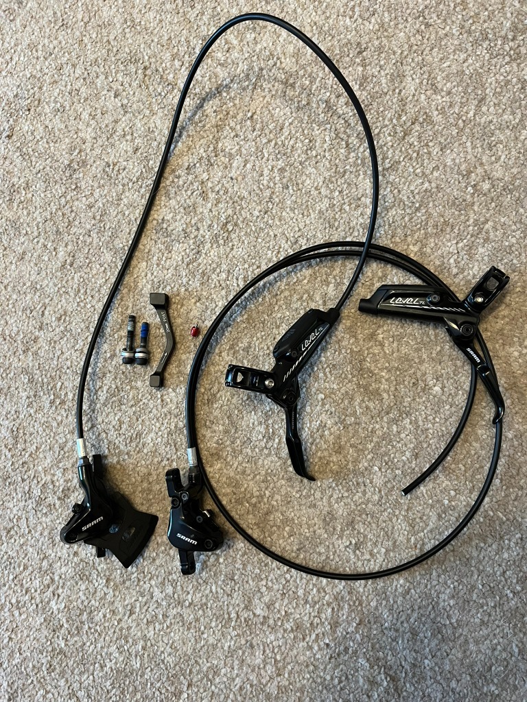 Hamulce SRAM LEVEL TL zestaw przód tył NOWE | Szczecin | Kup teraz na ...