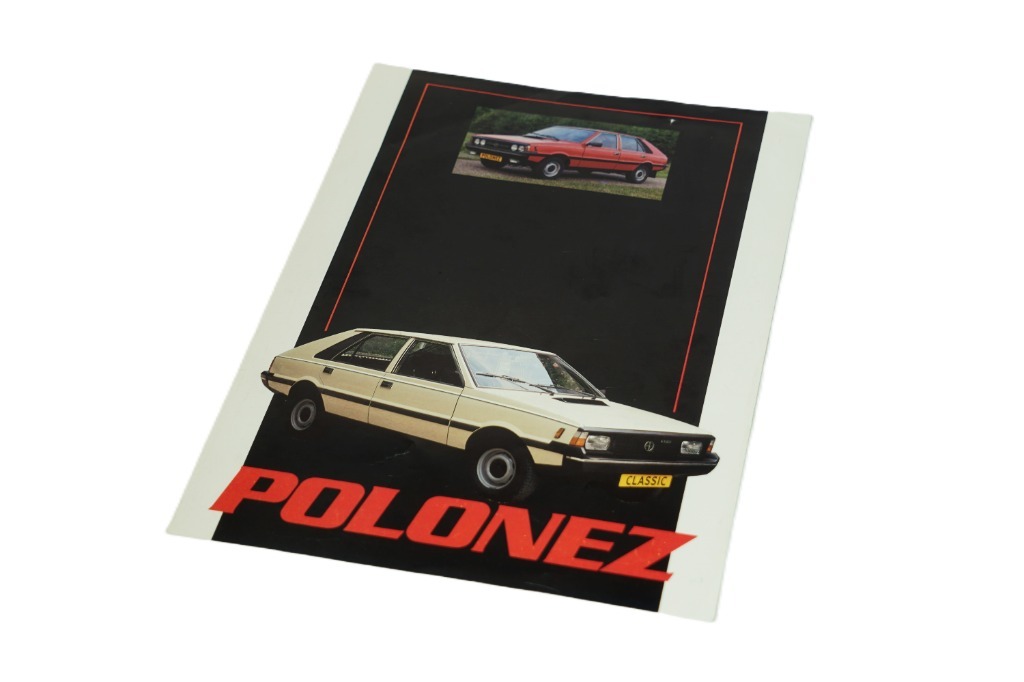 KOLEKCJONERSKI PROSPEKT FSO POLONEZ PRIMA 1 5 C J FLAMANDZKI CZARNY ...