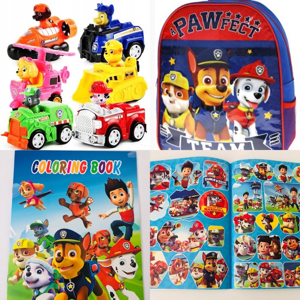 Zestaw Psi Patrol Auta + Book + Chase wys.24h | Iwiny | Kup teraz na ...