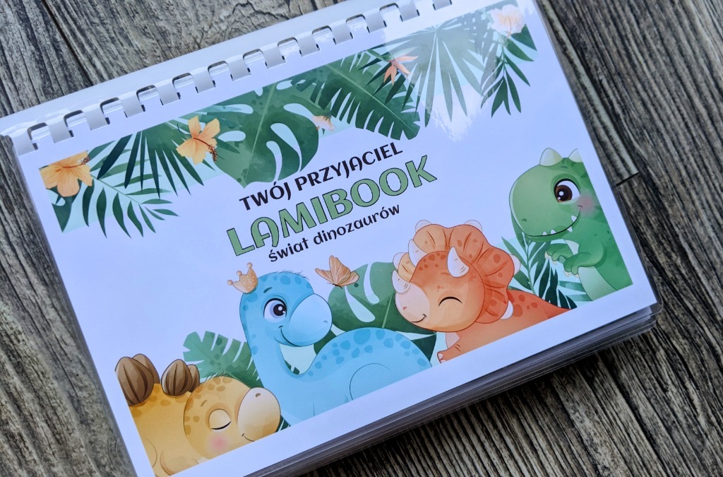 Lamibook DINOBOOK pomoce dydaktyczne A5 | Wrocław | Kup teraz na ...
