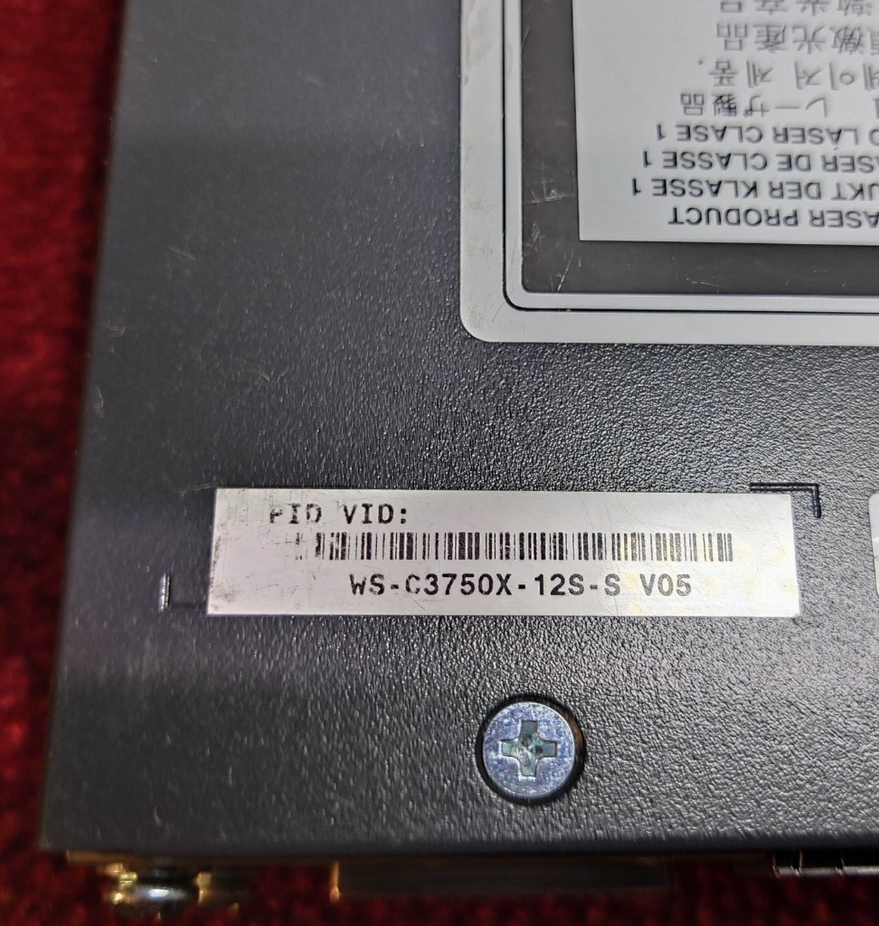 Cisco Catalyst WS-C3750X-12S-S + 12 MMF LC | Poznań | Kup teraz na ...