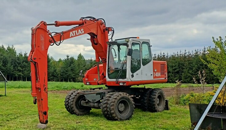 Koparka Atlas 1404 Używane - Niska cena na Allegro
