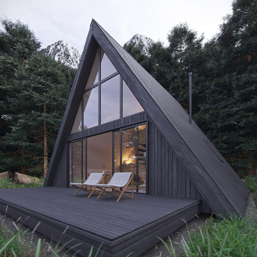 Nowoczesna Brda Domek modułowy SIP A-Frame | Kraków | Ogłoszenie na ... Nowoczesna Brda Domek modułowy SIP A-Frame | Kraków | Ogłoszenie na ...