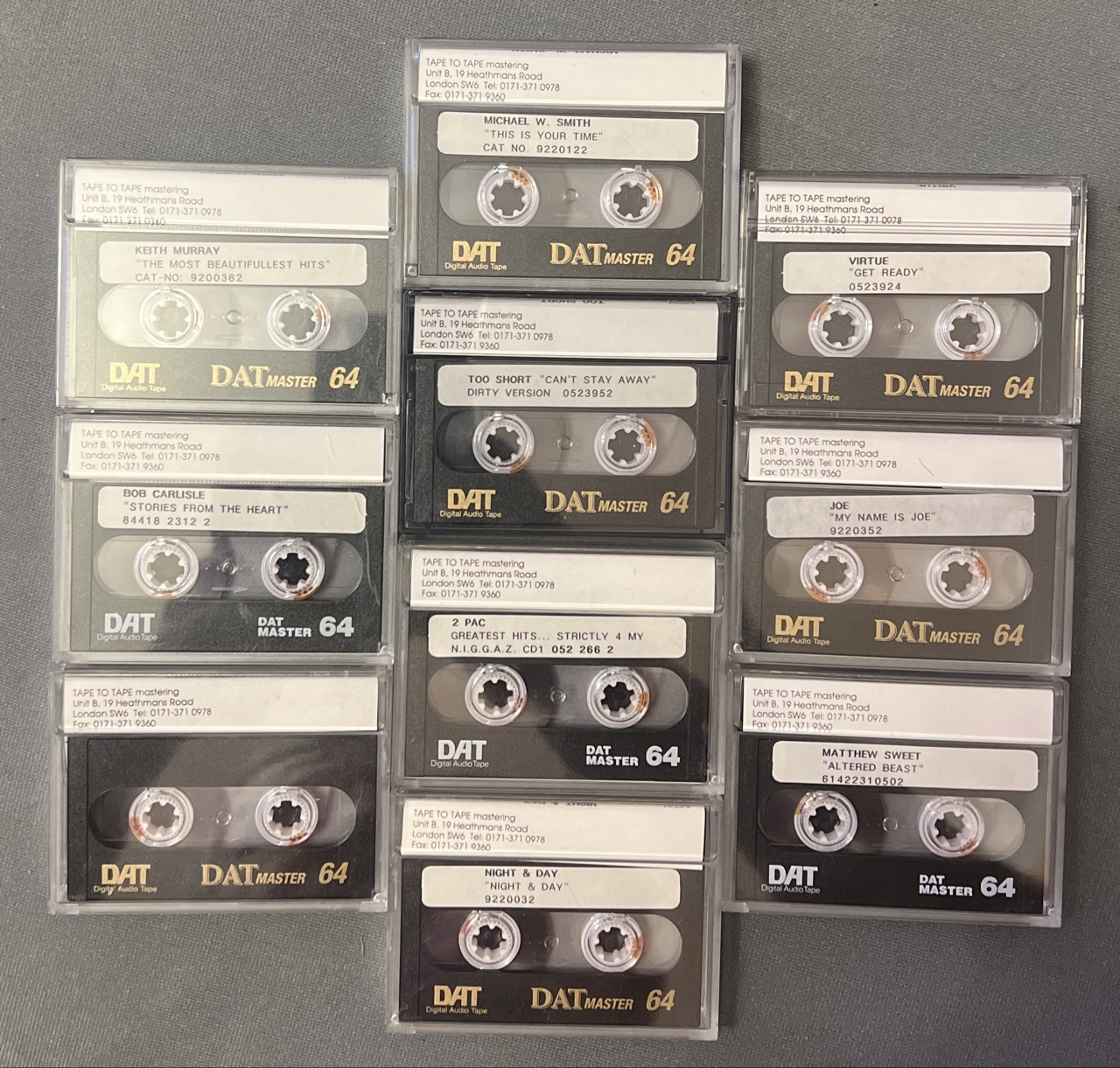 10 kaset DAT BASF DAT MASTER 64 | Trzebinia | Kup teraz na Allegro Lokalnie