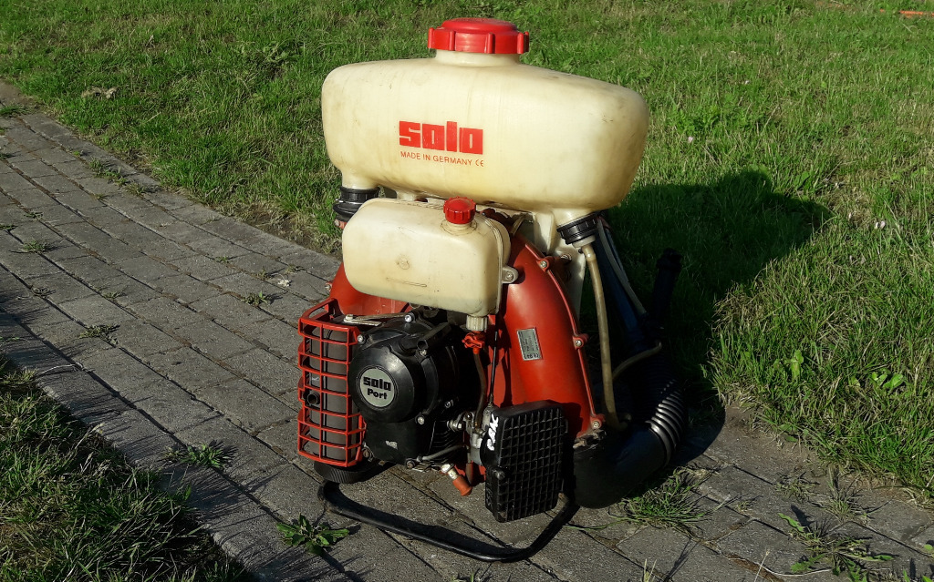 Opryskiwacz spali SOLO niemiecki plecakowy dmuchawa do liści | Ełk | Ogłoszenie na Allegro Lokalnie