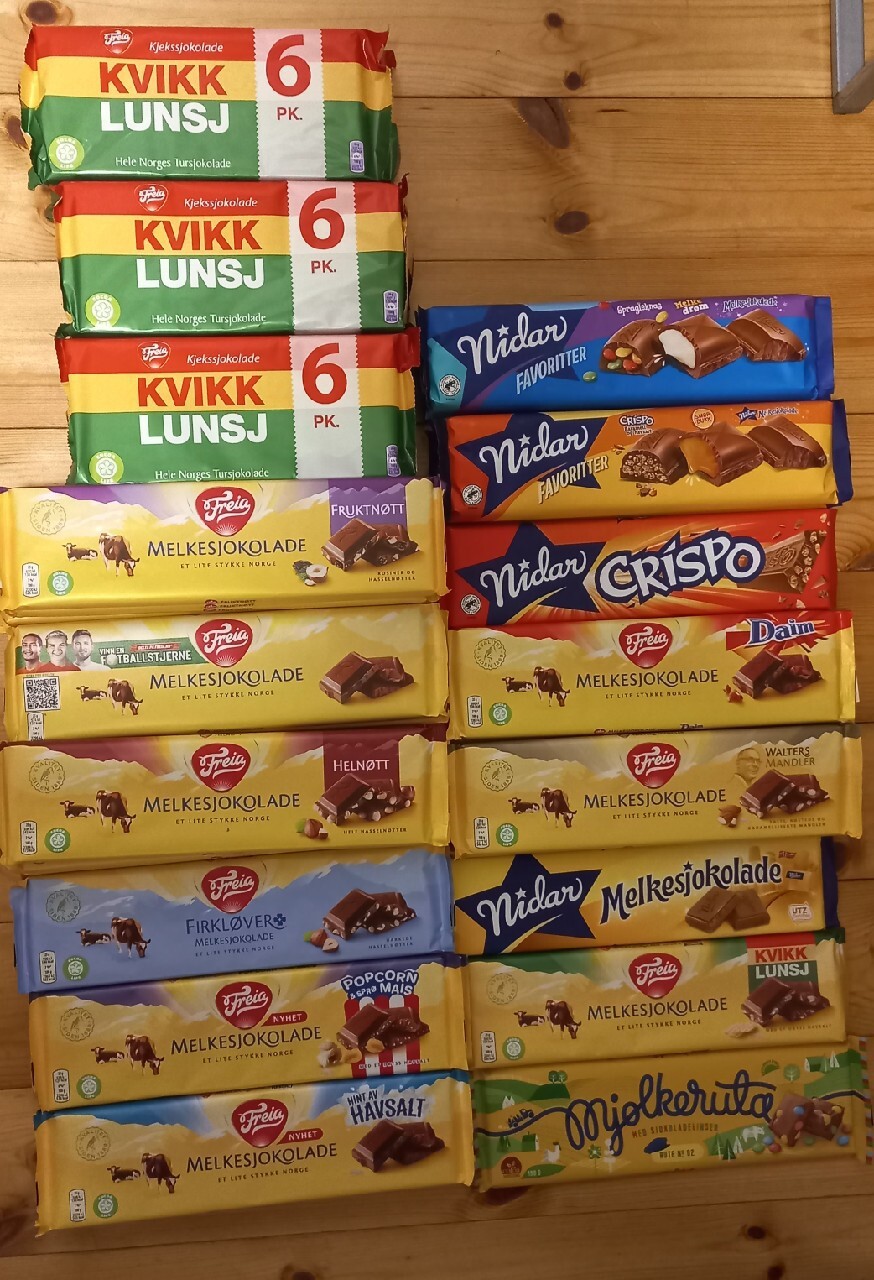 Norweska czekolada Freia 200/250g melkesjokolade | Tarnów | Kup teraz ...