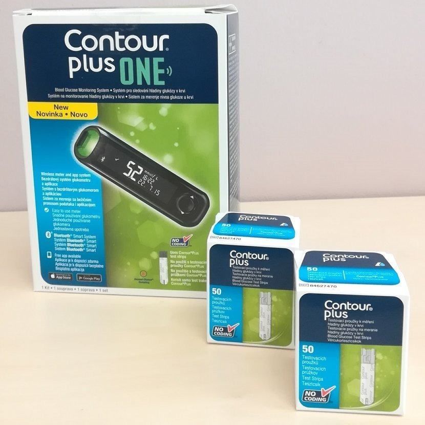 Glukometr Contour Plus One + 50 pasków | Gdańsk | Kup teraz na Allegro ...