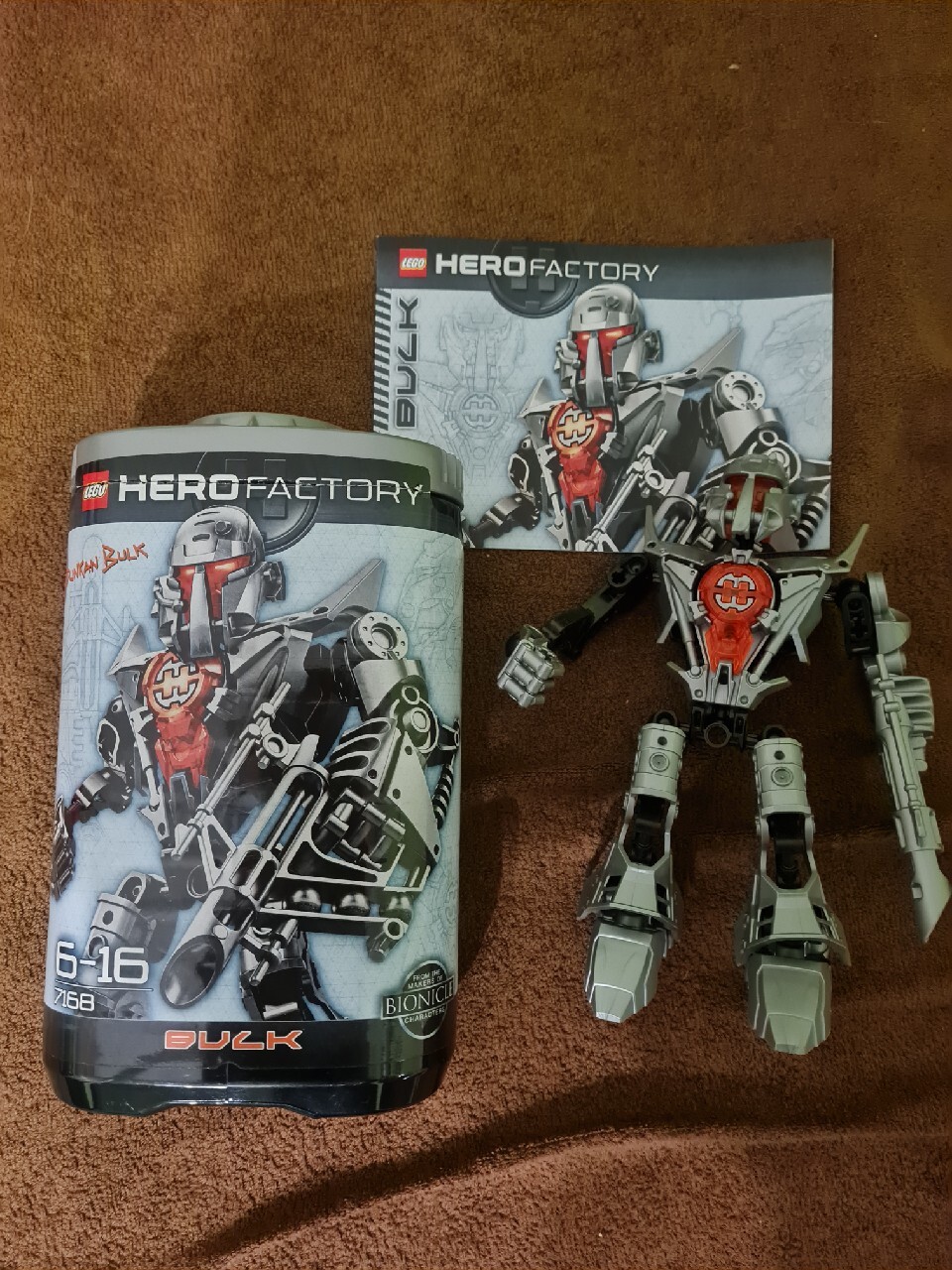 LEGO Hero Factory Dunkan Bulk 7168 | Suchy Dwór | Kup teraz na Allegro ...