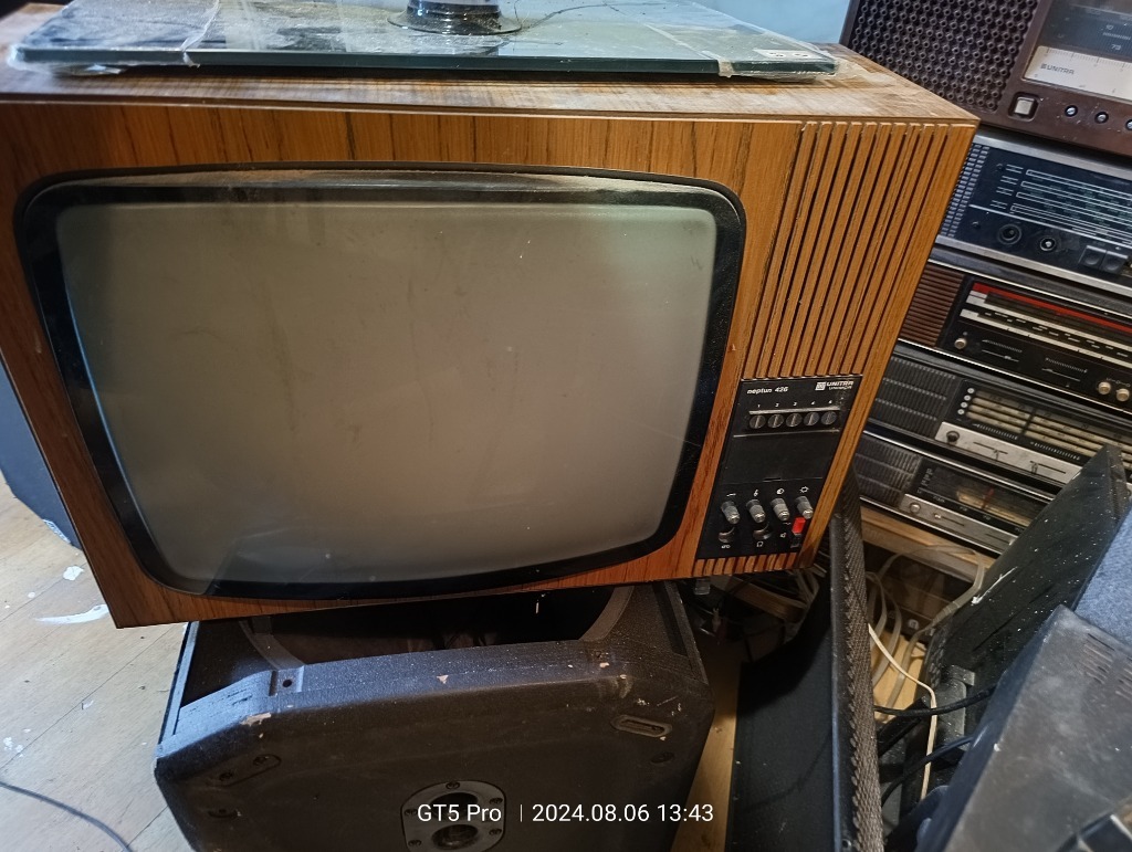 Telewizor lampowy Unitra Neptun 426 sprawny+ karton | DĘBICA ...