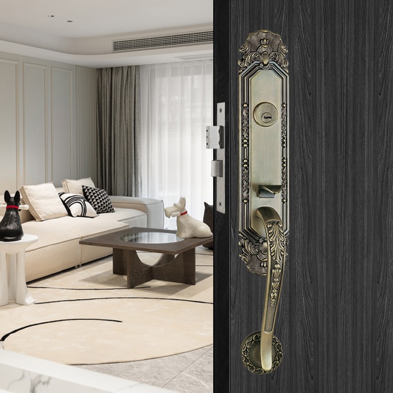 Klamka amerykańska z zamkiem | Giżycko | Kup teraz na Allegro Lokalnie