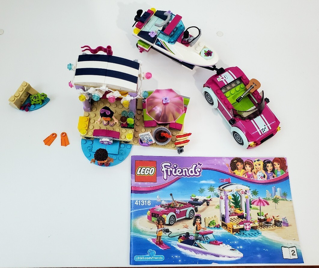 LEGO Friends Transporter motorówek Andrei 41316 | Warszawa | Kup teraz ...