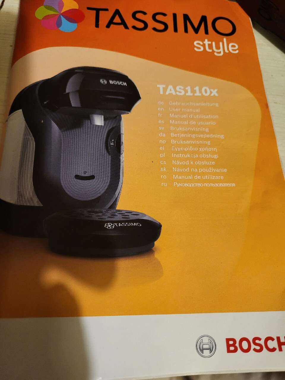 Tassimo ekspres kapsułkowy TAS110X Bosch, czarny | Kraków | Kup teraz ...