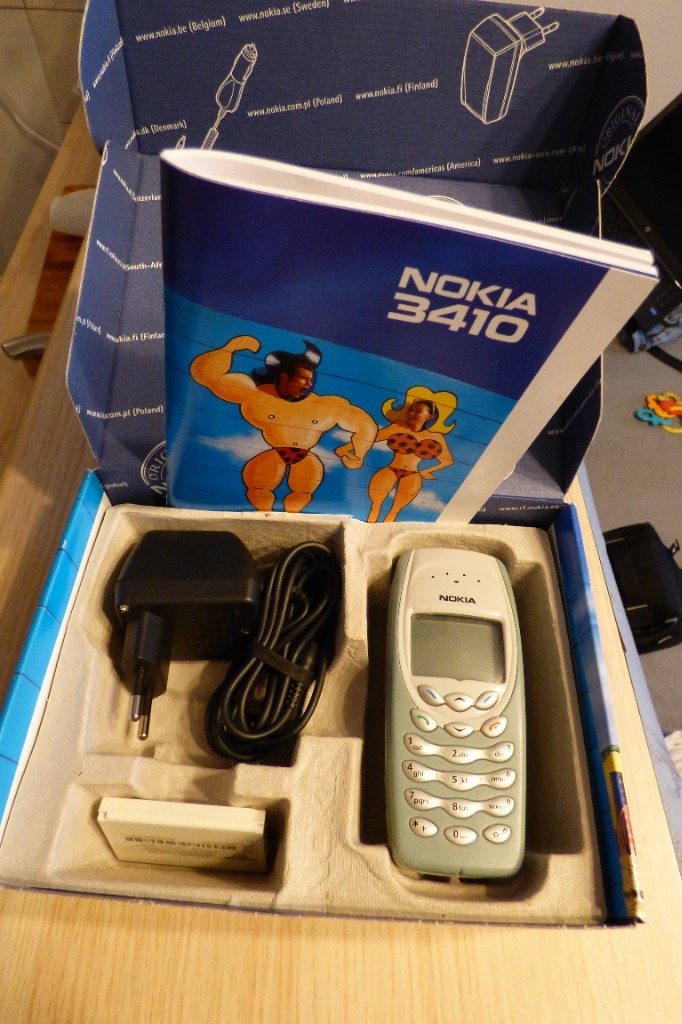 unikat NOKIA 3410 KOMPLET Z FOLIĄ jak nowa PL menu | Gdańsk | Kup teraz ...
