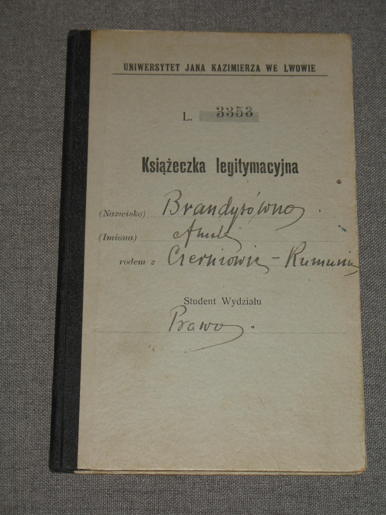 Indeks Uniwersytet Jana Kazimierza Lwów 1937-1939 | Kielce | Kup teraz ... Indeks Uniwersytet Jana Kazimierza Lwów 1937-1939 | Kielce | Kup teraz ...