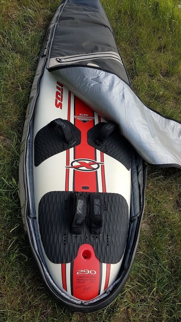 Deska F2 Xantos 290 144 l + 3 finy + pokrowiec | Siemianowice Śląskie ...