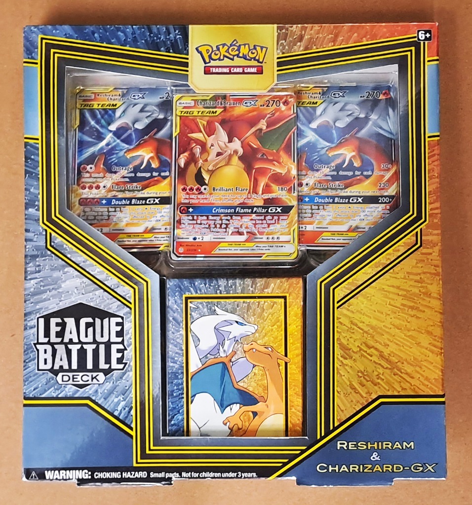 League Battle Decks: Reshiram & Charizard GX | Kraków | Kup teraz na ...