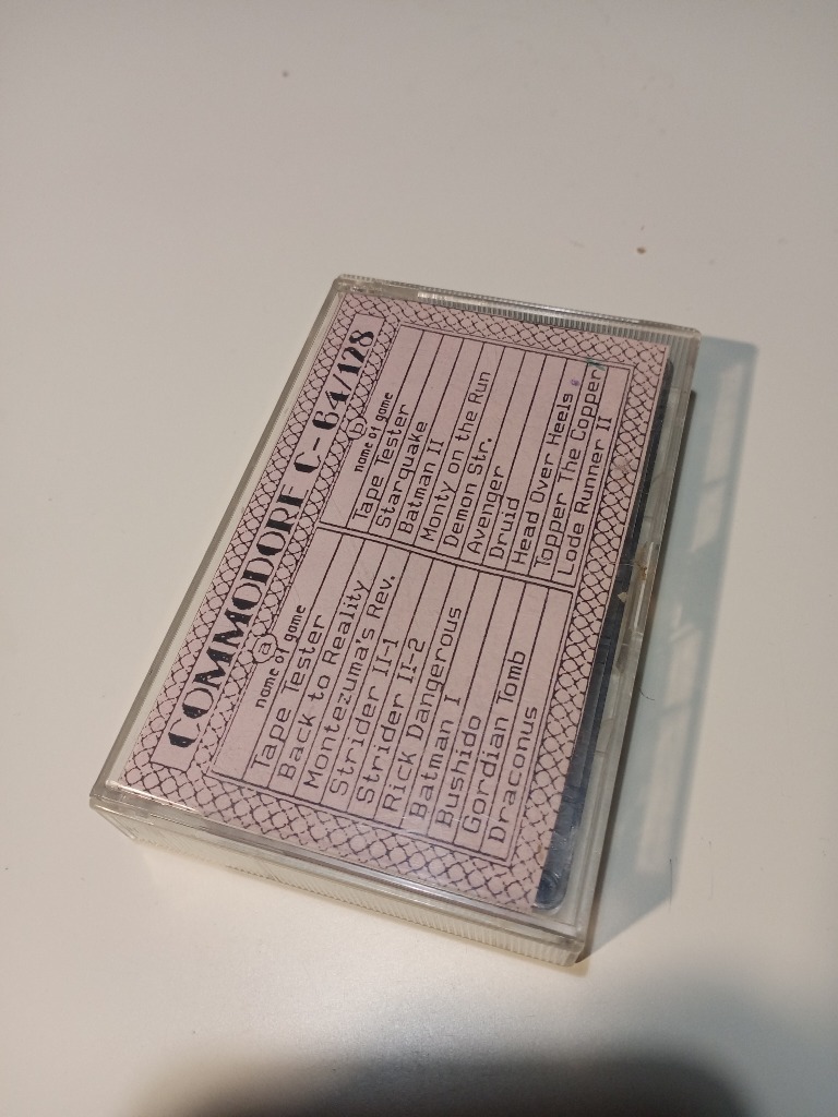 Kaseta Commodore 64 składanka 16 gry labiryntowe | Książenice | Kup ...