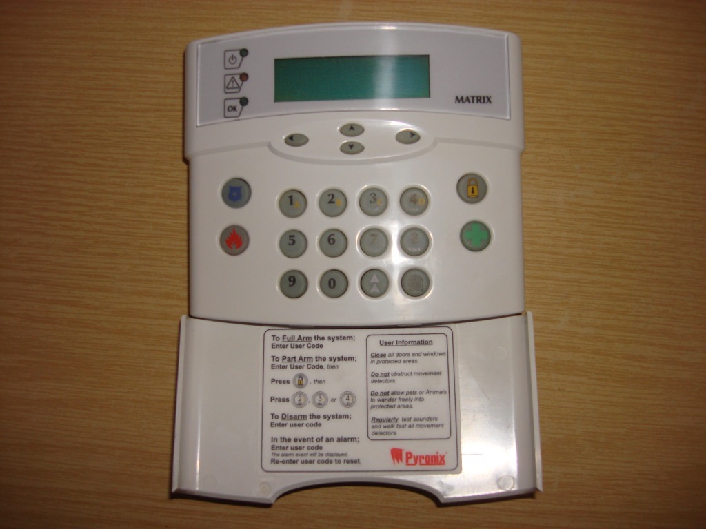 Płyta centrali alarmowej Matrix 832 + klawiatura | Lomianki ...