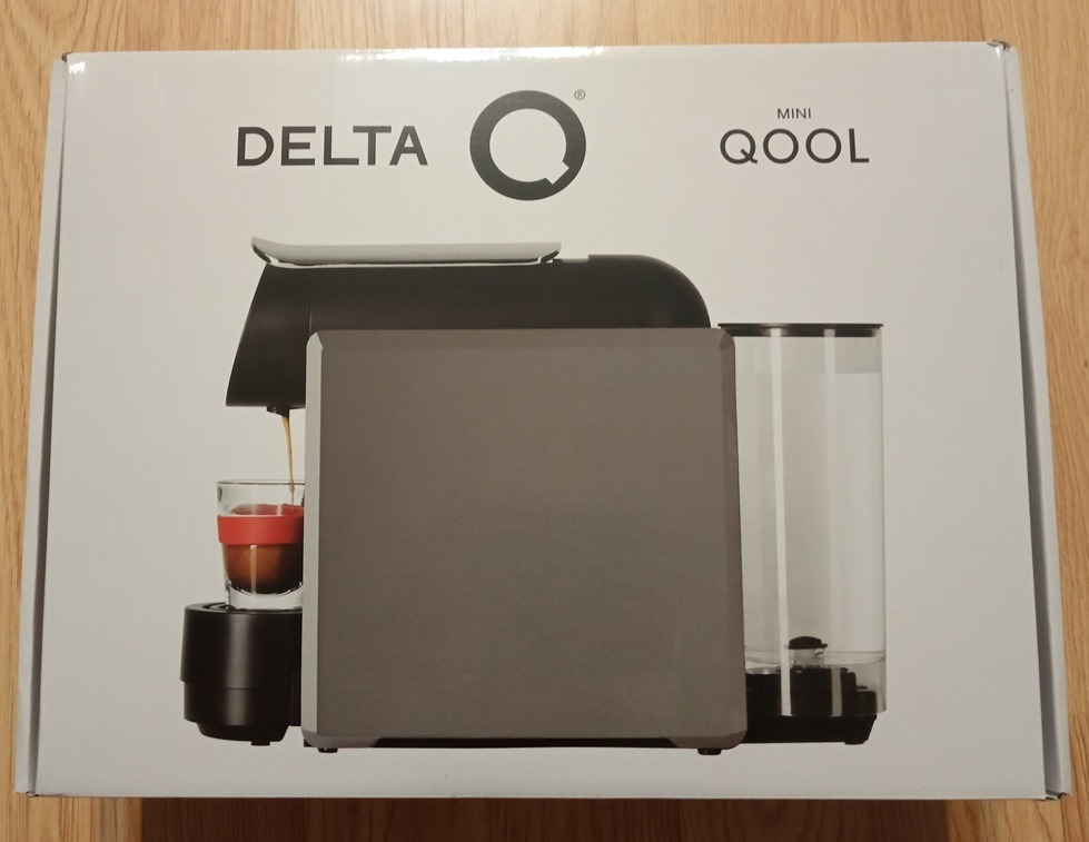 Ekspres kapsułkowy Delta Q MINI QOOL szary | Grodków | Kup teraz na ...