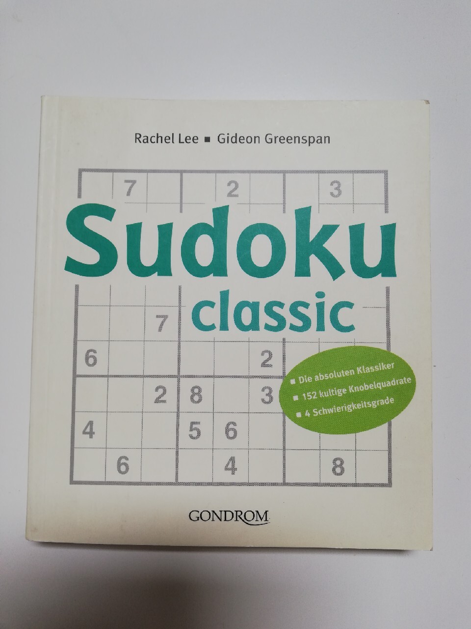 Sudoku classic 152 Rachel Lee Gideon Greenspan | Grodzisk Mazowiecki ...
